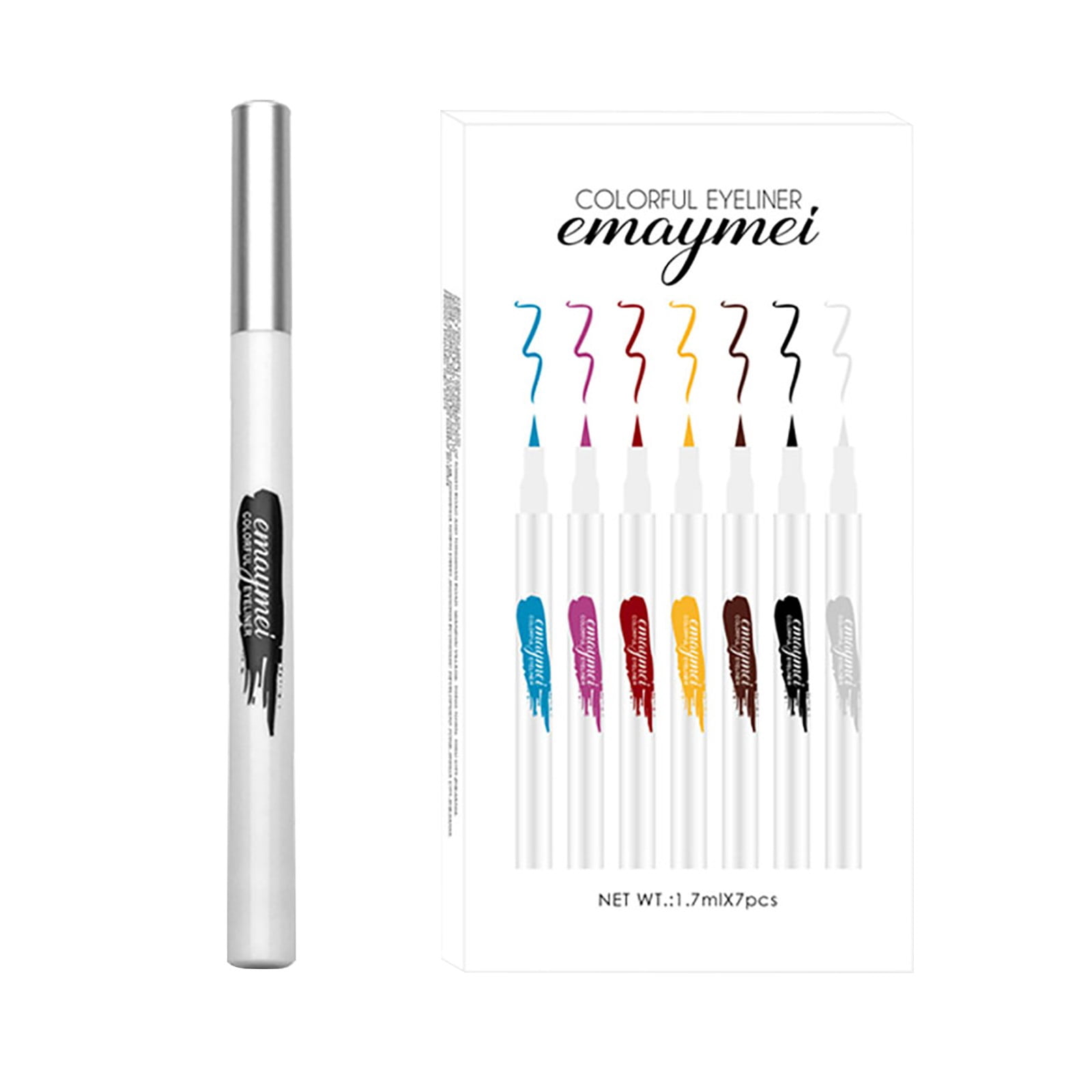 IUSOULZ Beauty Product 7 Color Iridescents Eyeliner Diy Painted ...