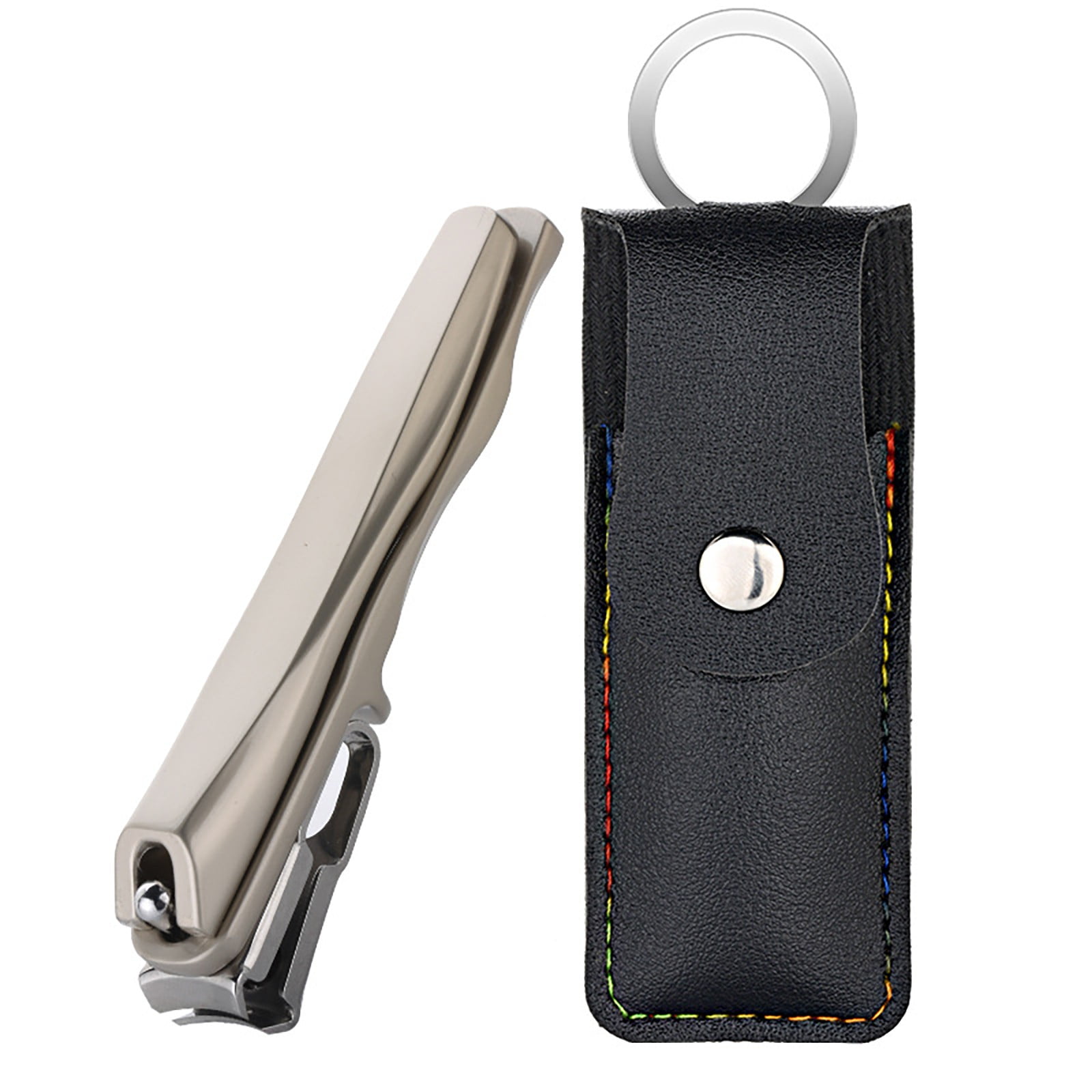 IUSOULZ Rotating Long Handle Fingernail Clipper Ergonomic Nail Cutter ...