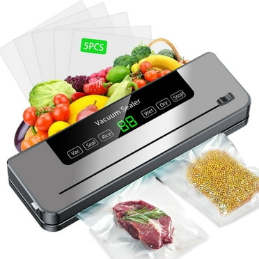 WSZZL Vacuum Sealing Machine, Automatic Food Preservation Device, Stainless Steel, Multi-Mode ...