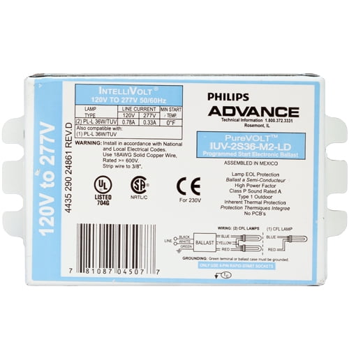 IUV-2S36-M2-LD ADVANCE - Walmart.com