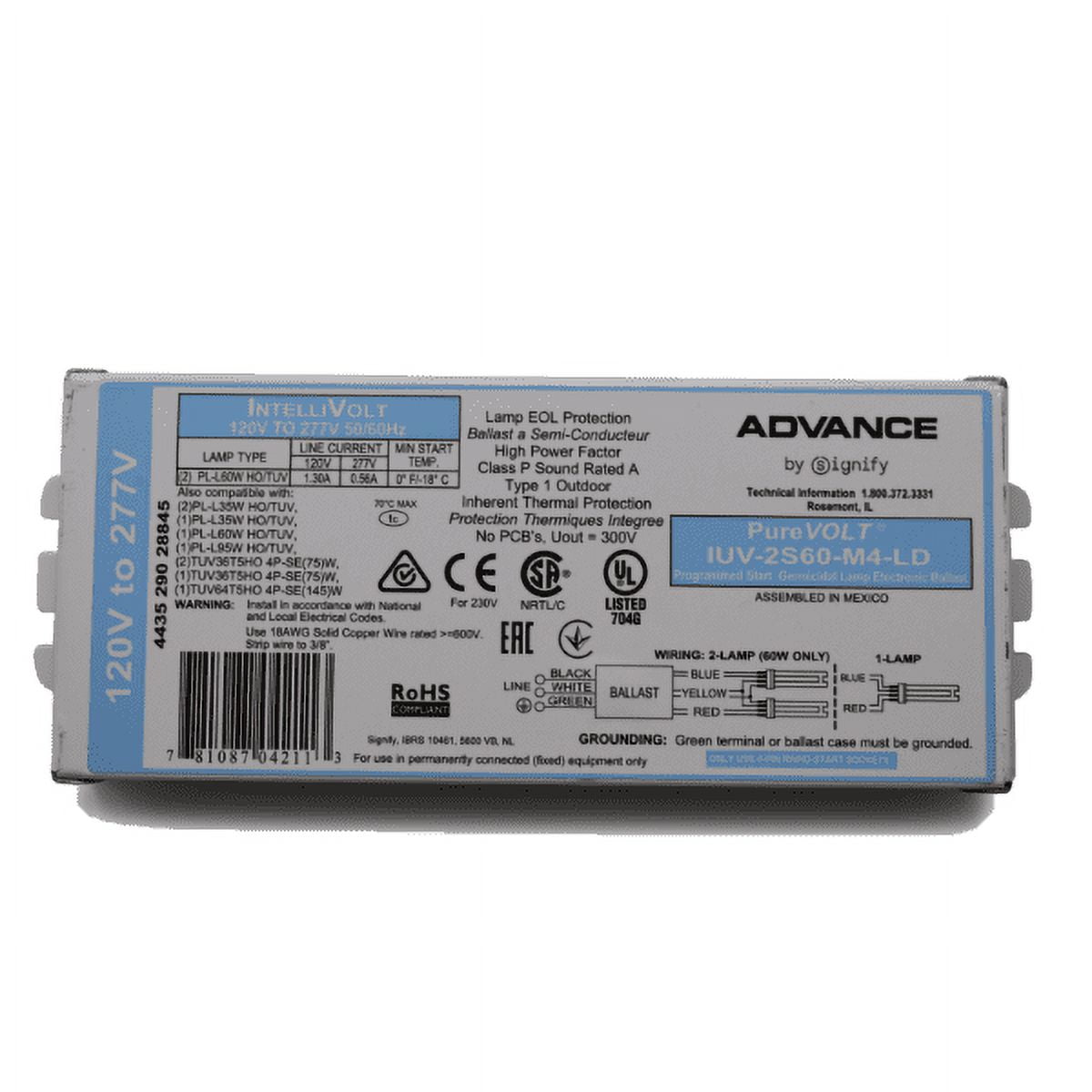 IUV-2S60-M4-LD ADVANCE - Walmart.com