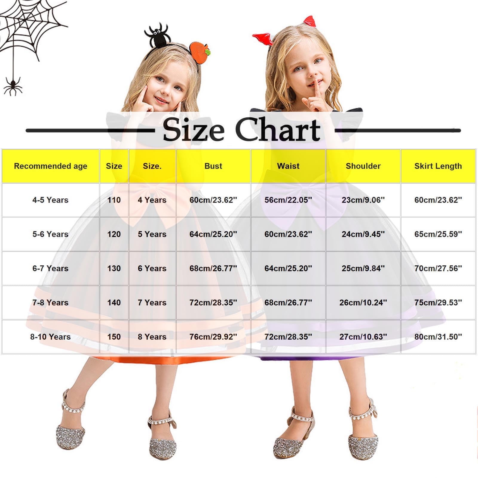 IUYRTFE Children Girls Formal Party Dress Princess Gown for Special ...