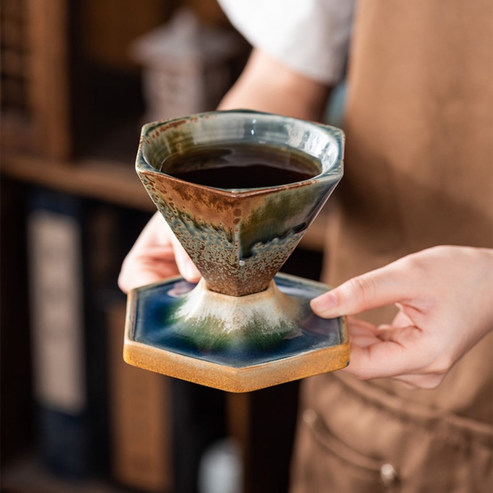 IUYT6 2024 New Mineral Crystal Coffee Mugs, Natural Crystal Mineral ...