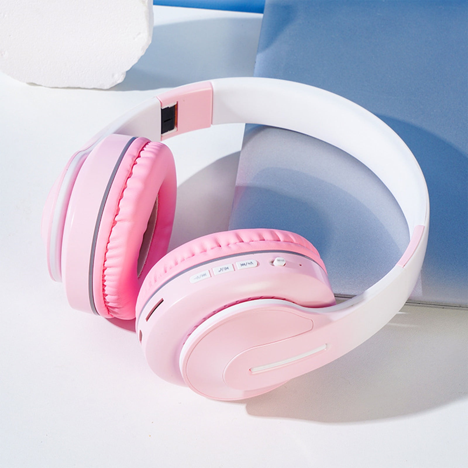 IUYT6 Bluetooth Headphones Over-Ear,Foldable Wireless And Wired Stereo ...