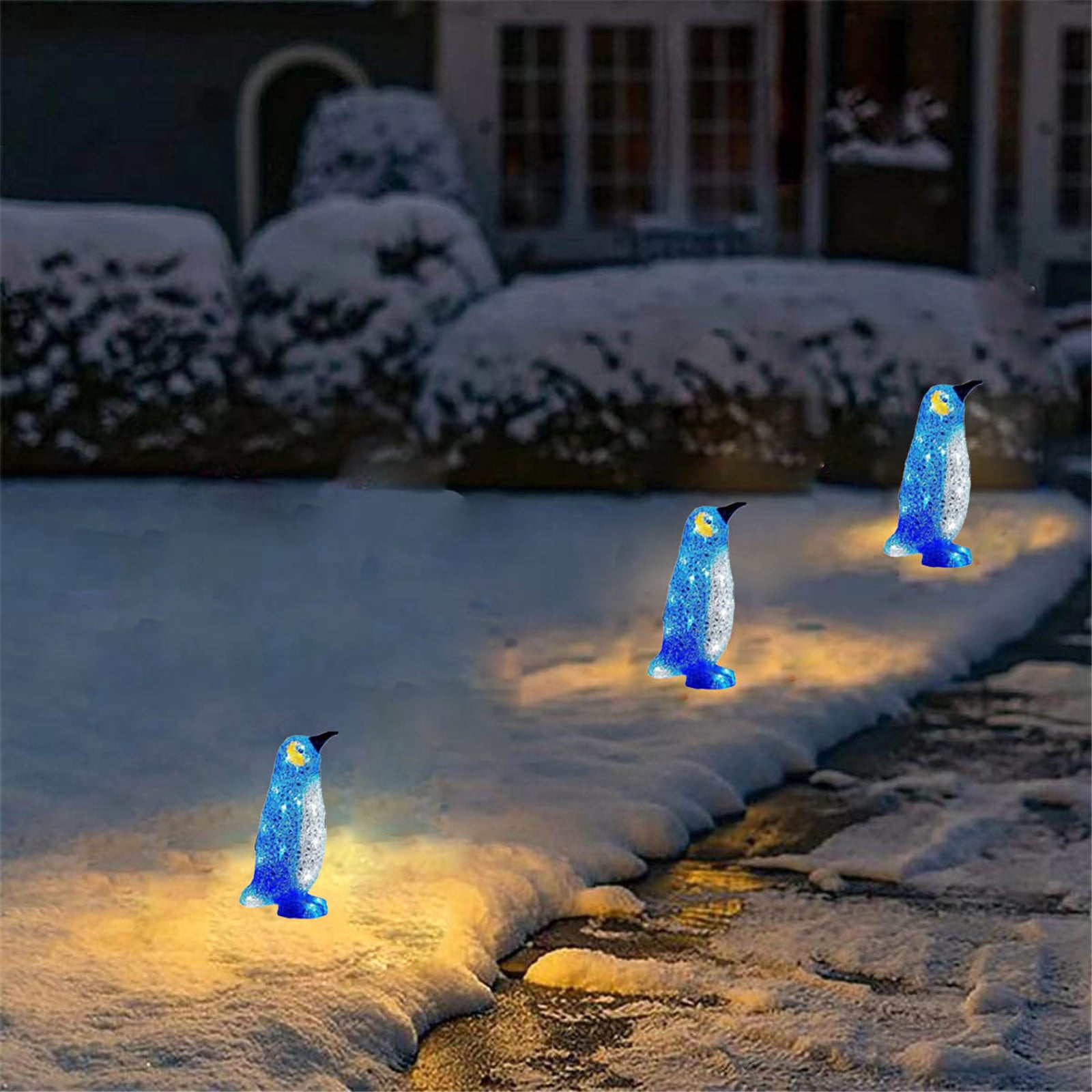 IUYT6 Lighted Christmas Animals, Glittering Animals With Strip Lights ...