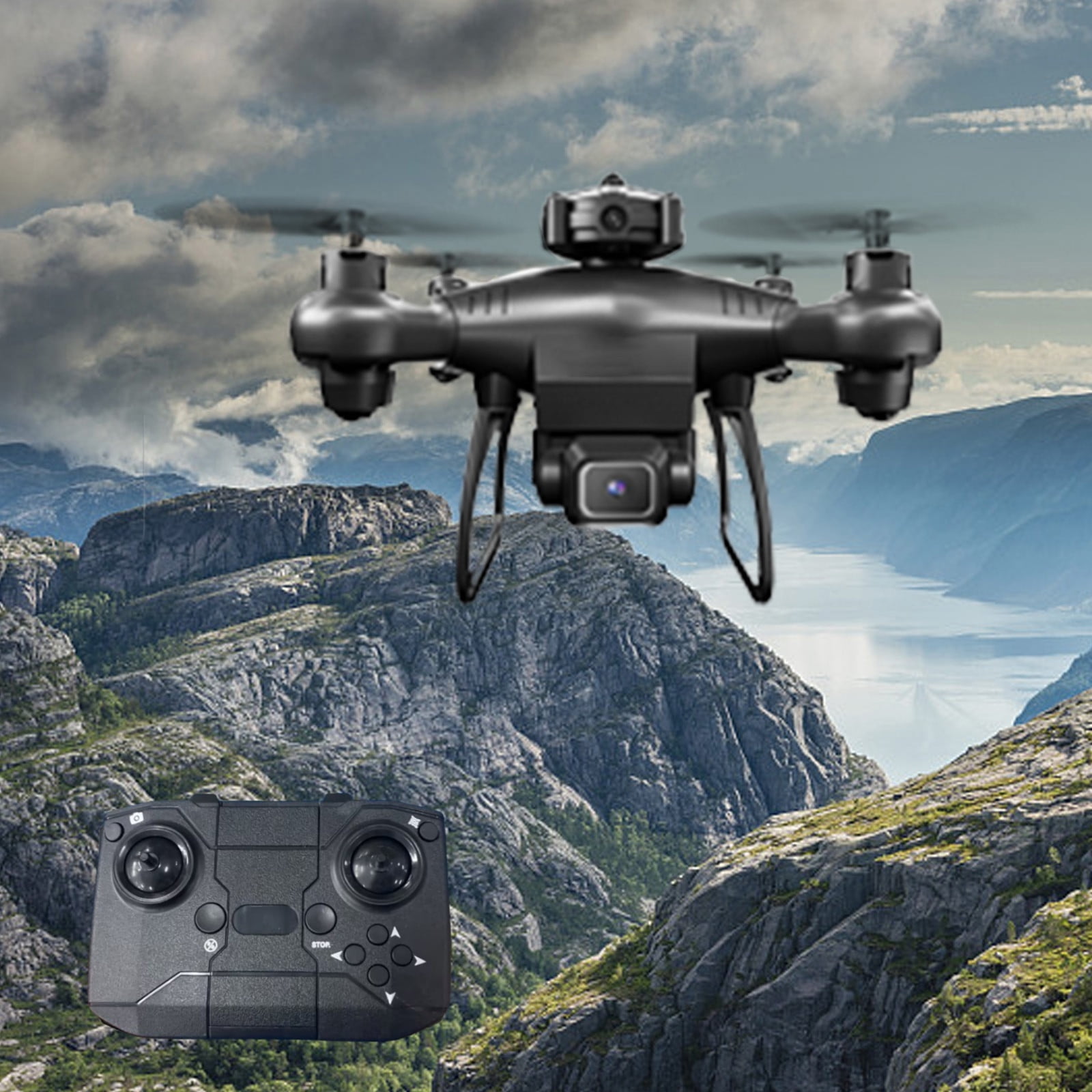 IUYT6 Mini Drone with Dual 4K HD FPV Camera Remote Control Toys Gifts ...