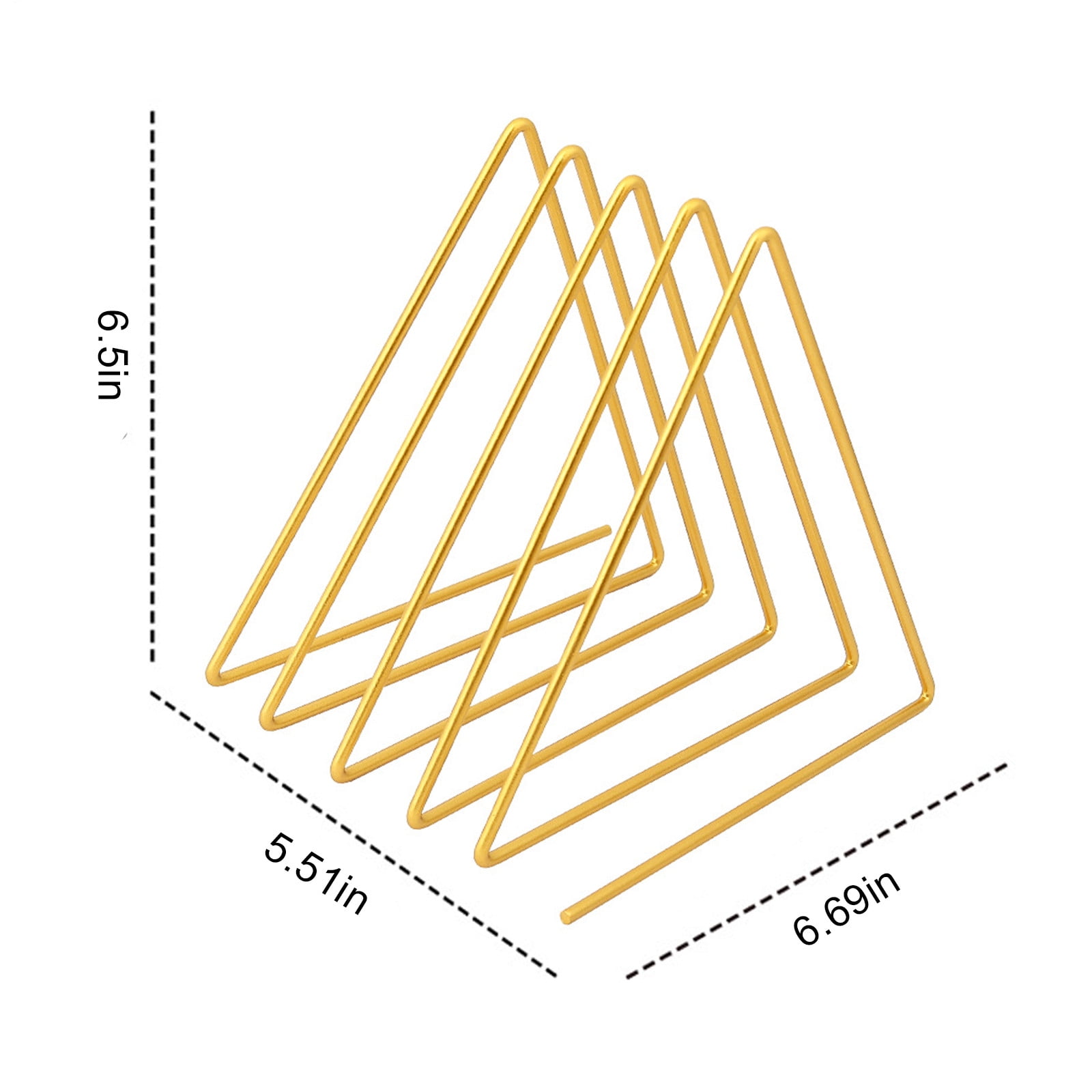 IUYT6 Table Top Can Be Placed Magazine File Sorter, Metal 4 Slot Desk ...