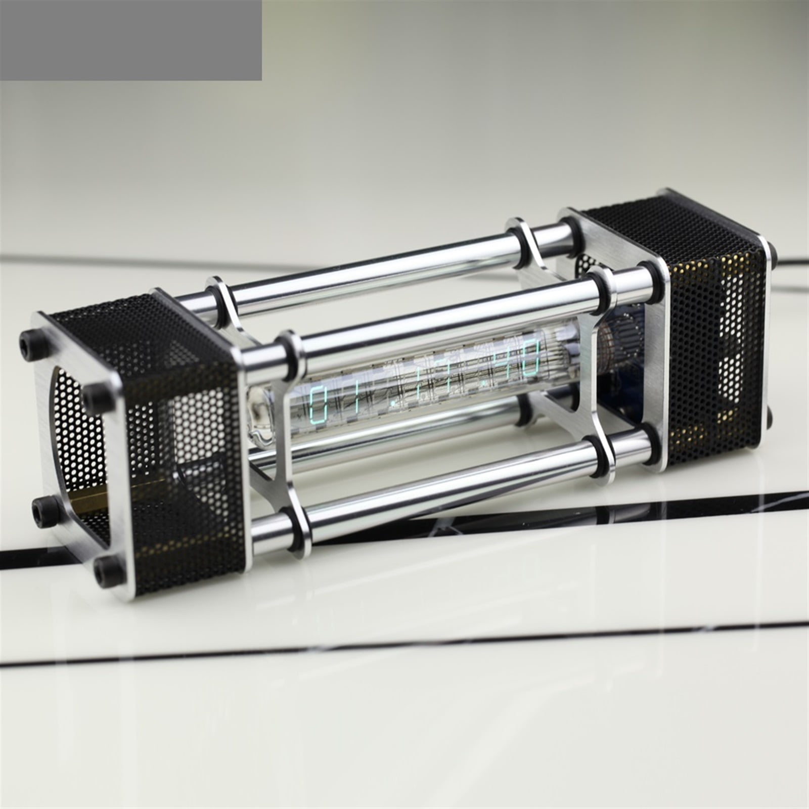 IV-18 VFD Tube Clock Fluorescent Tube Energy Pillar GPS Sync Creative ...