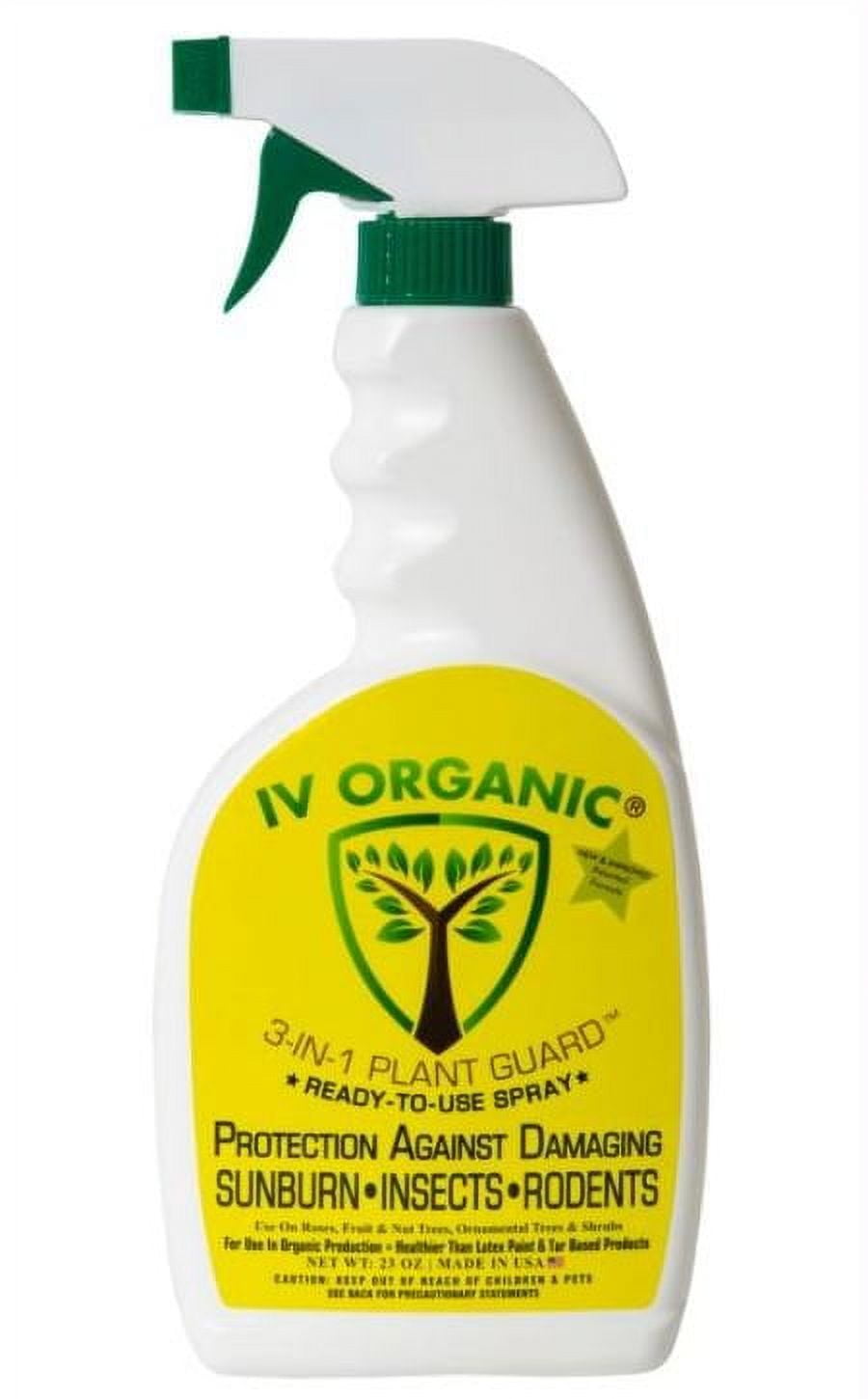 IV Organic Ready-to-Use 3-In-1 Plant Guard Spray for Insect Control ...