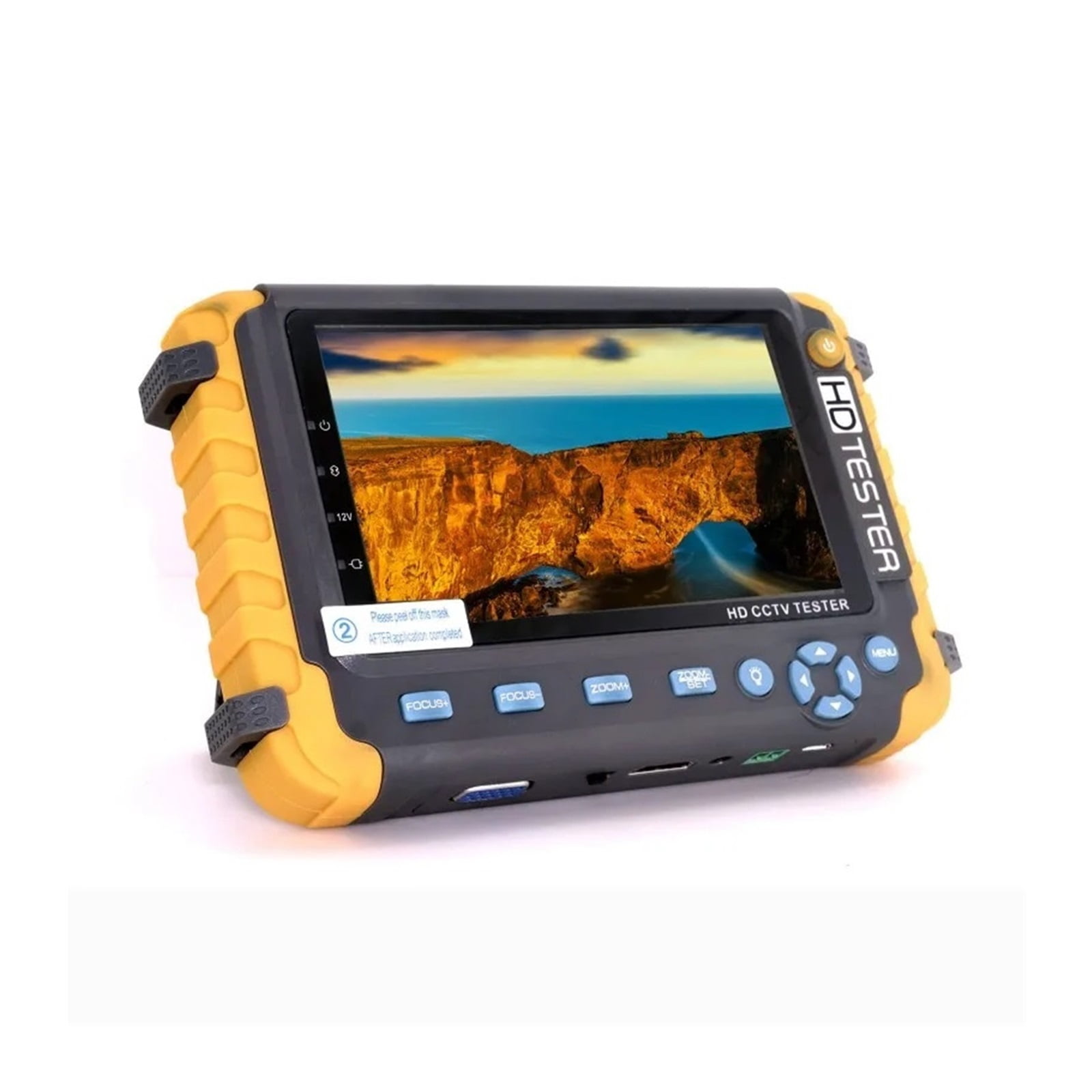 IV8W 5 Inch CCTV Tester Monitor 8MP TVI AHD CVI CVBS Security Camera ...