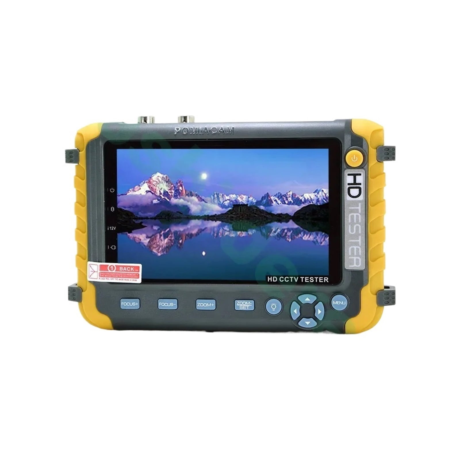 IV8W 5 Inch CCTV Tester Monitor 8MP TVI AHD CVI CVBS Security Camera ...