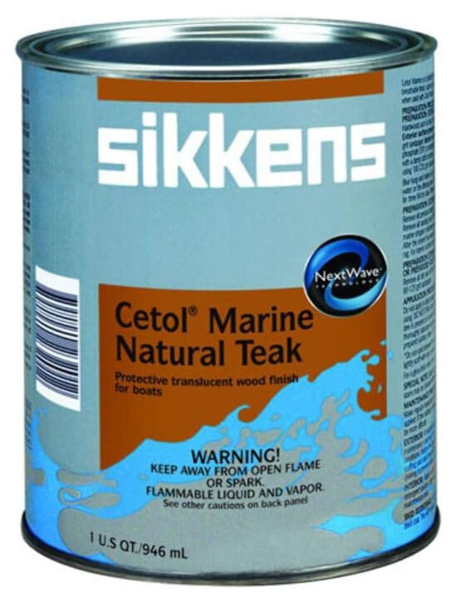 IVA316/QT Cetol Natural Teak Varnish - Quart - Walmart.com