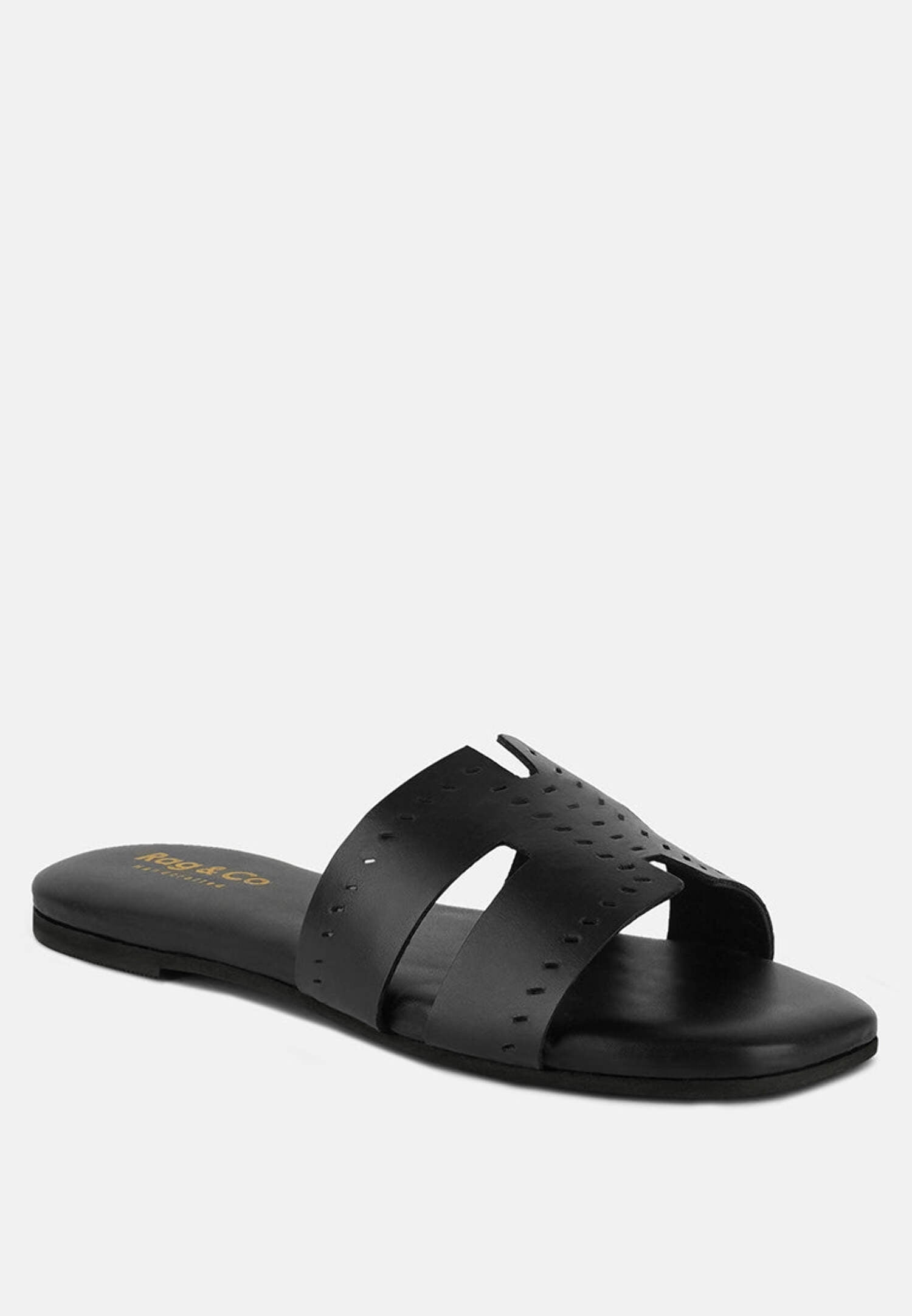 IVANKA Cut Out Slip On Sandals - Walmart.com