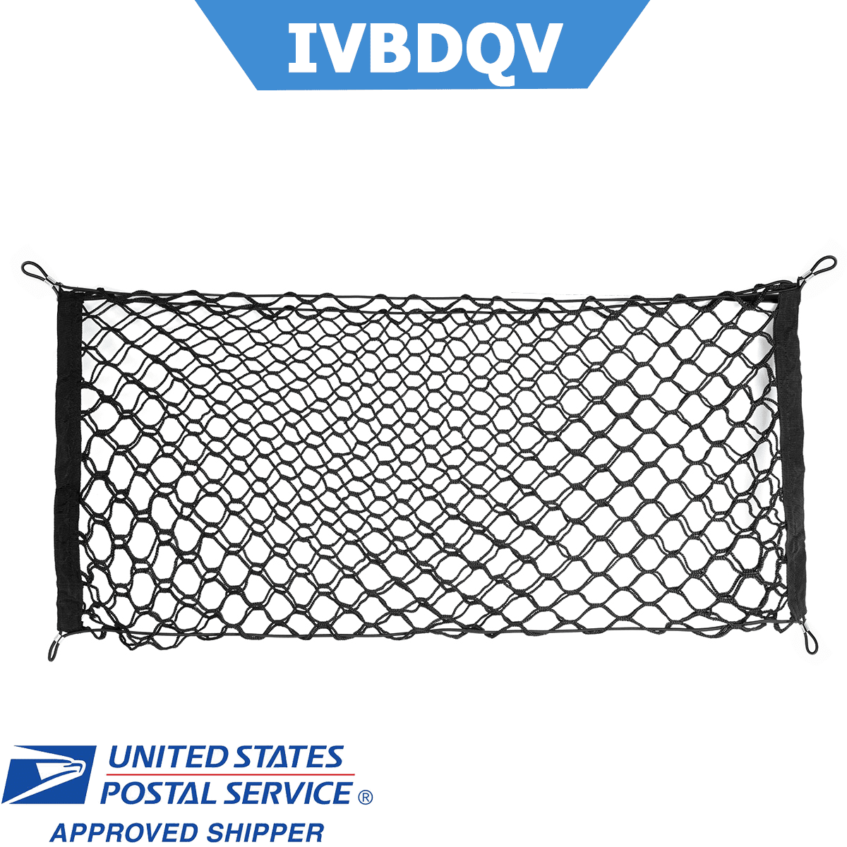 IVBDQV Cargo Net, 60 x 115CM Adjustable Elastic Trunk Cargo Organizer ...