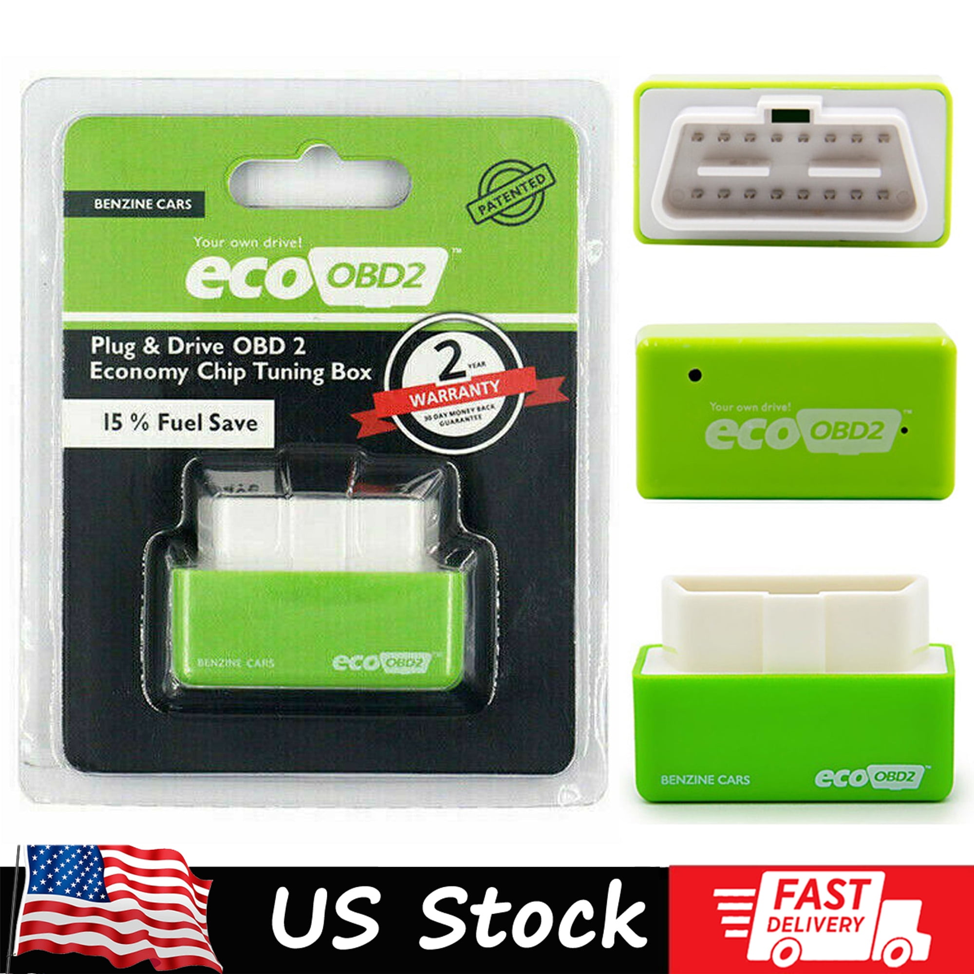 IVBDQV Eco OBD-2 Universal Economy Eenrgy Saver Tuning Box Chip for ...