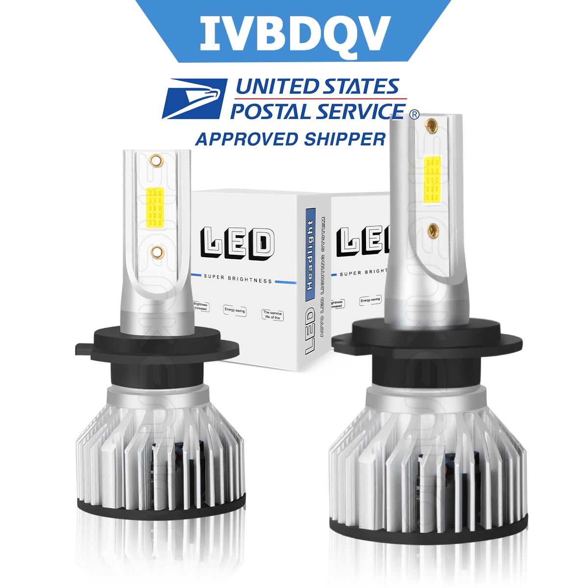 IVBDQV For Hyundai Genesis Coupe 2013-2016 High or Low Beam LED ...
