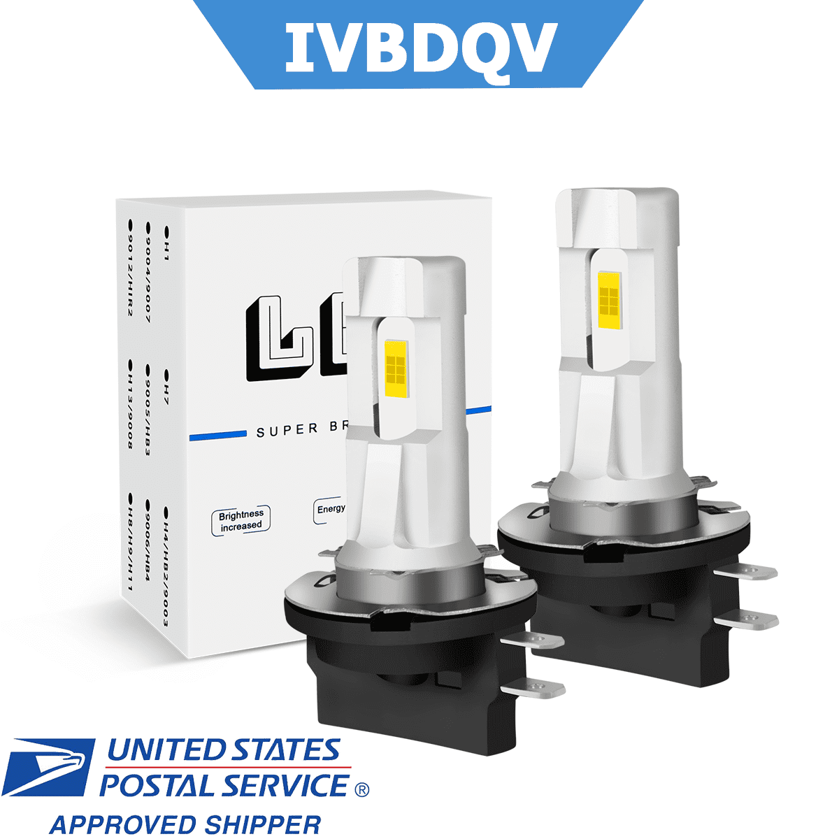 IVBDQV H11B LED Headlight For Hyundai Genesis Coupe 2010-2012 Low Beam ...