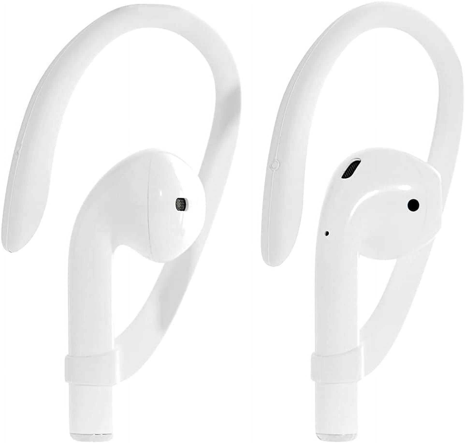 IVC Ear Hooks Designed for Apple AirPods 1, 2 and Pro (White) - Walmart.com