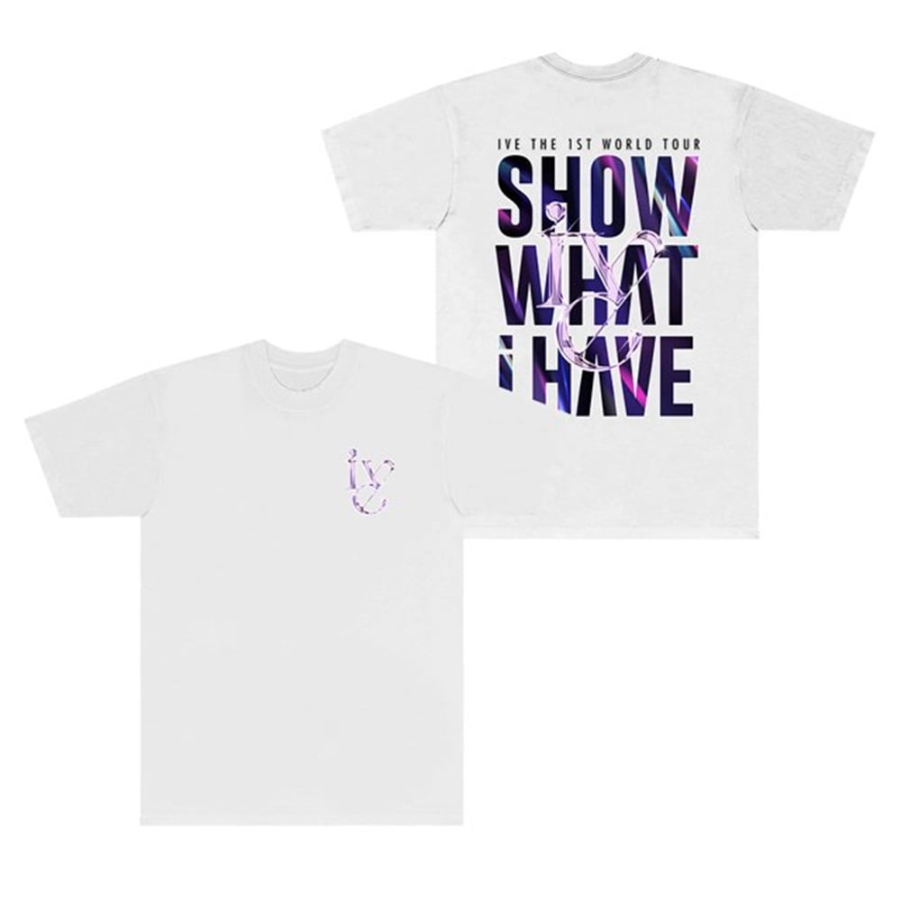 IVE THE 1ST WORLD TOUR T-Shirt Merch Kpop Summer For Women/Men Casual O ...
