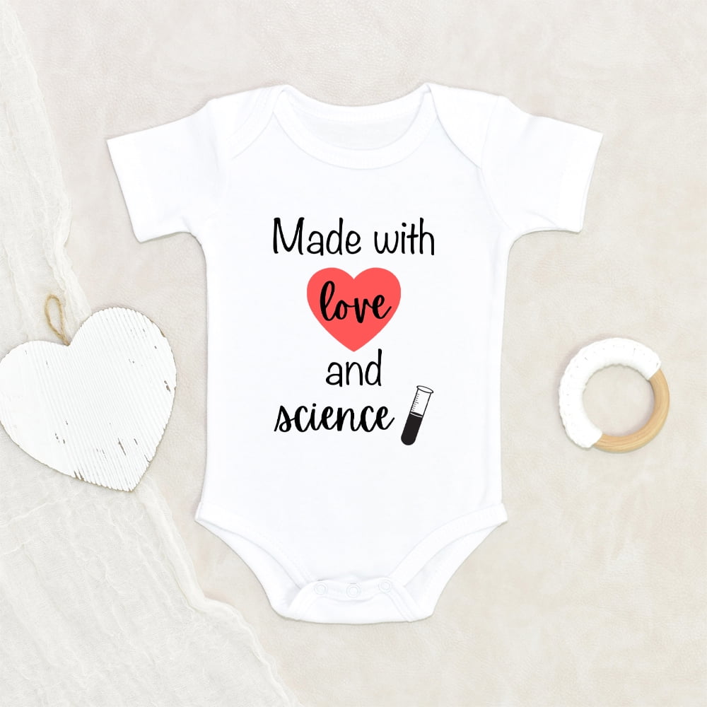 IVF Baby Clothes - Created With Loved And Science Clothes - Cute ...