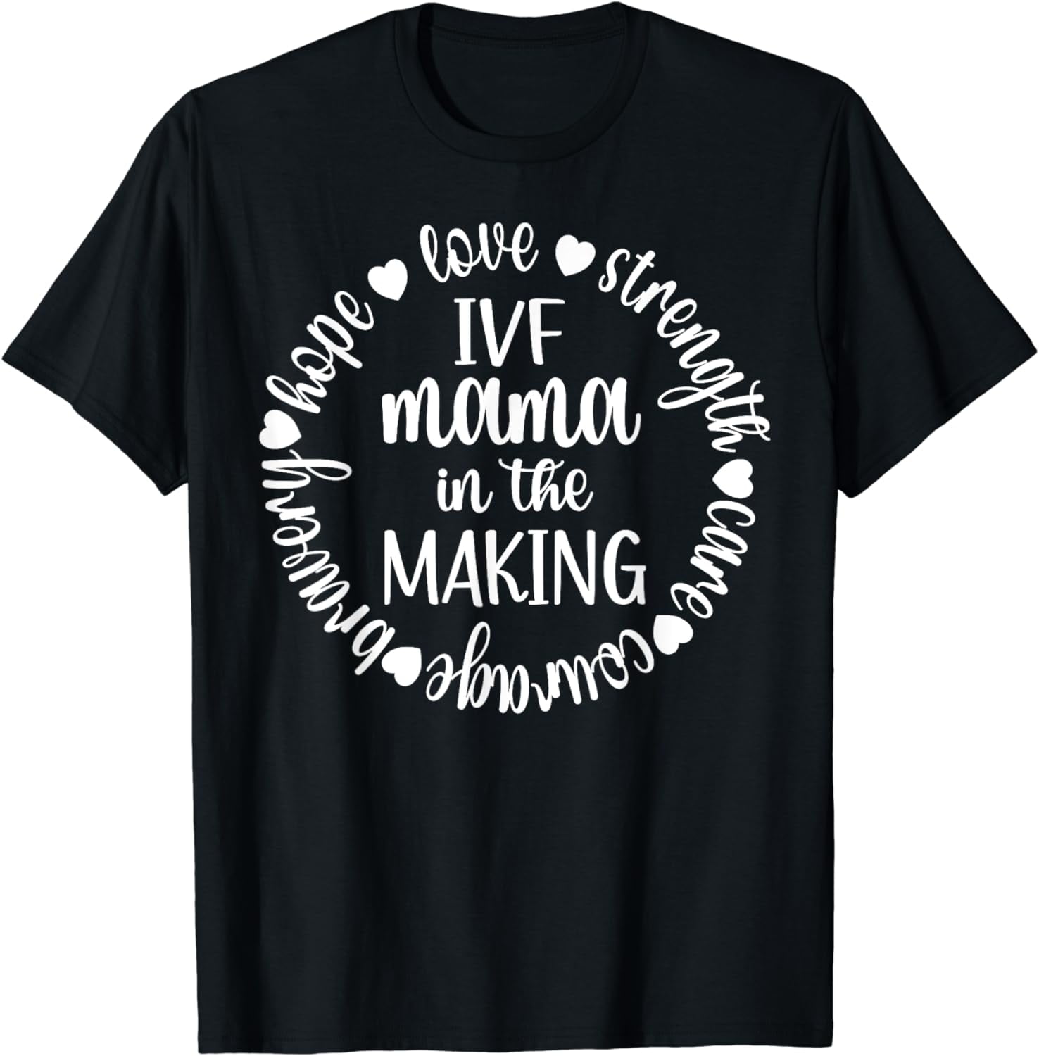 IVF Mama In The Making IVF Transfer Day Embryo Transfer T-Shirt ...