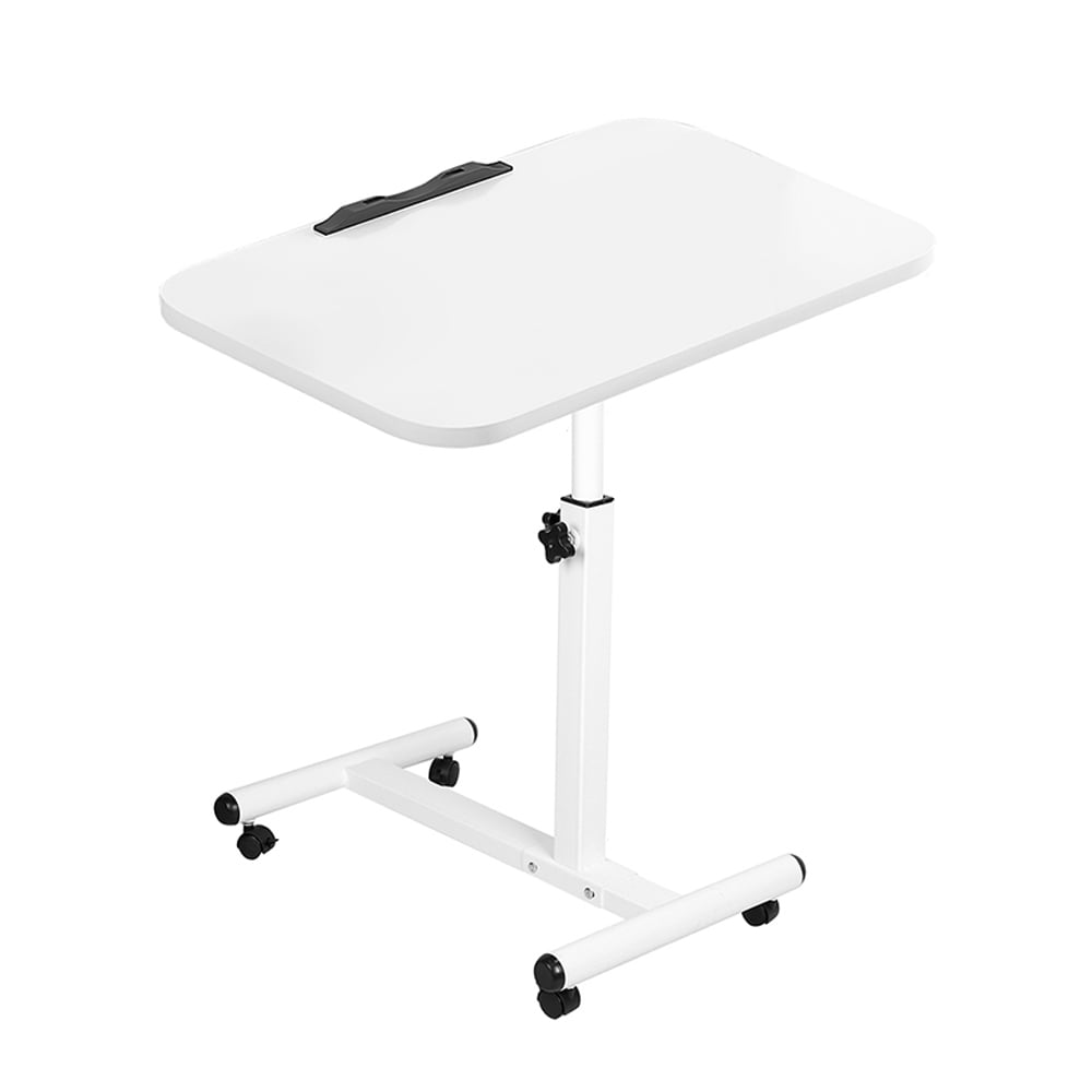 IVV 23.6 Inch Small Standing Desk, Rolling Laptop PC Table on Lockable ...