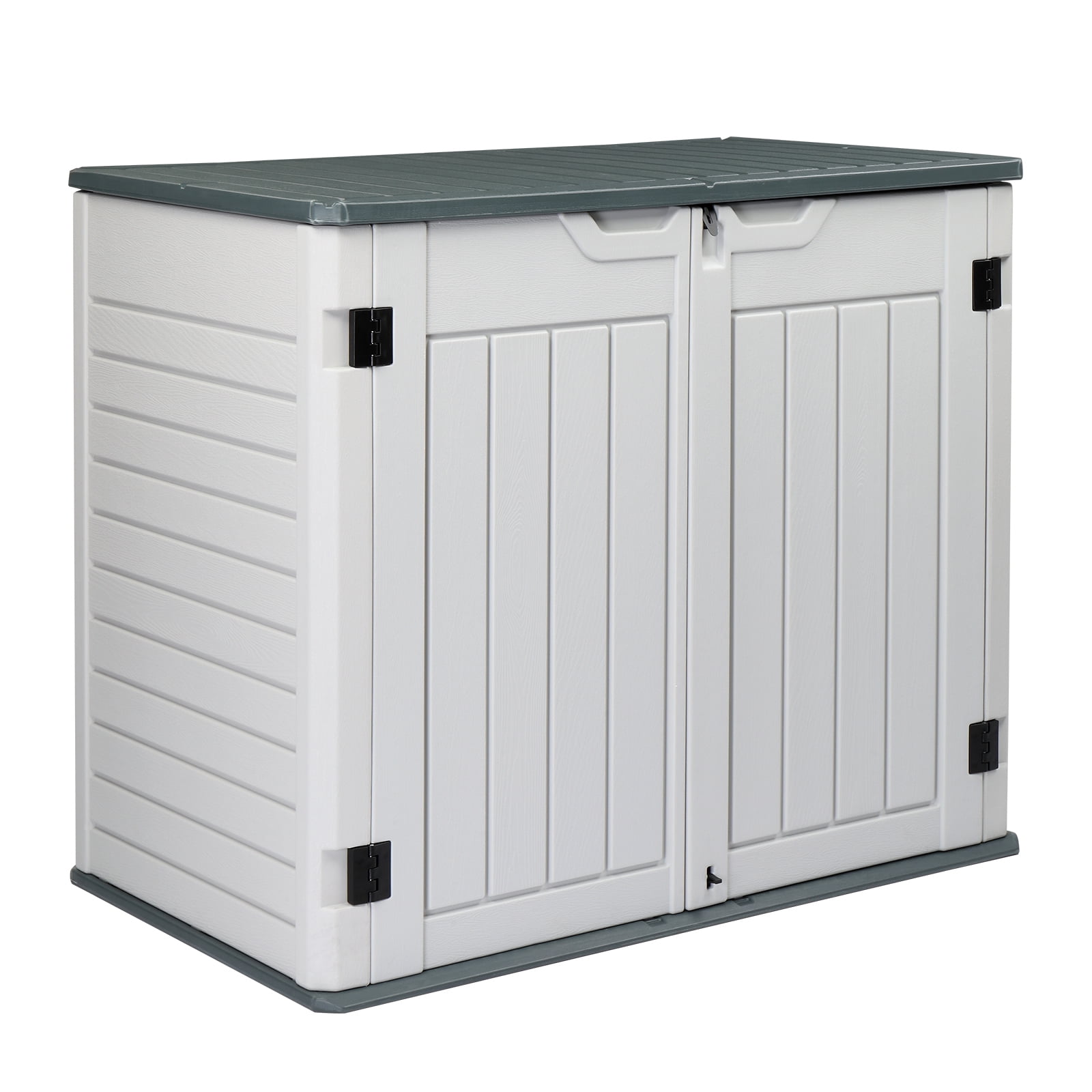 IVV 260 Gallon Outdoor Storage Box, Lockable HDPE Storage Containers ...