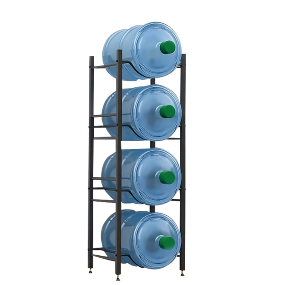 IVV 5 Gallon Water Jug Holder, 4-Tier Detachable Water Bottle Holder Stand, Heavy Duty Water ...