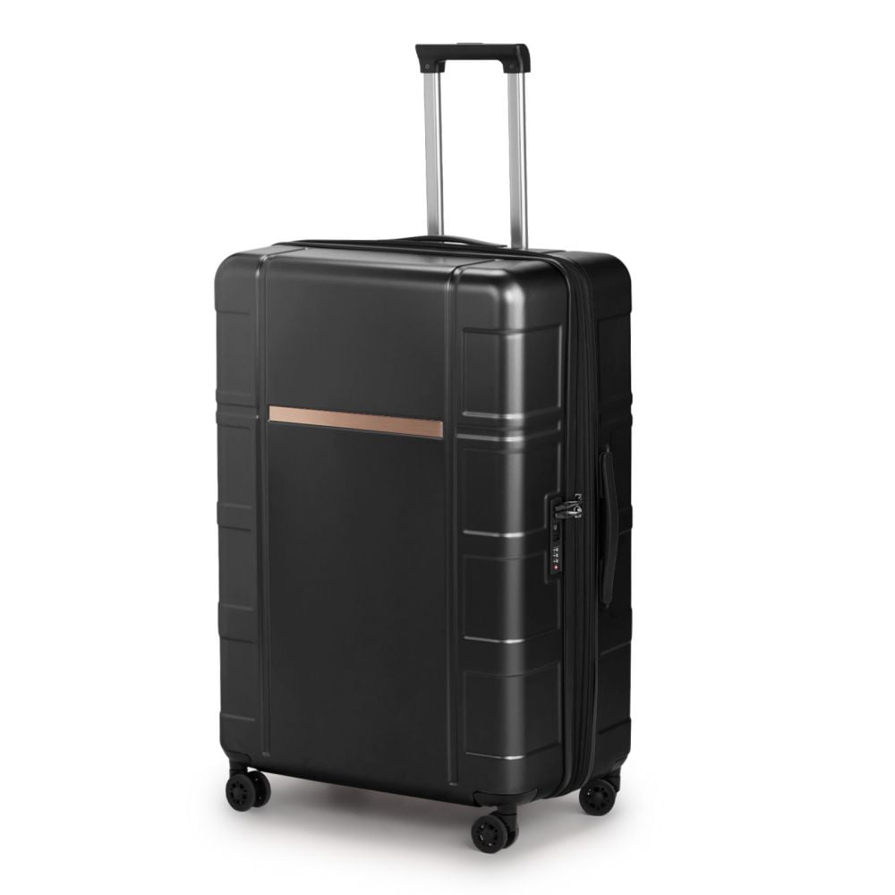 IVV Expandable Luggage with Spinner Wheels, Checked-Large 28-Inch, Hard ...