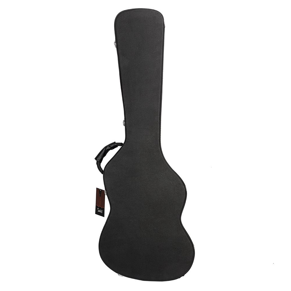 IVV Hard-Shell Protective Carrying Case for Electric Bass Guitar with ...