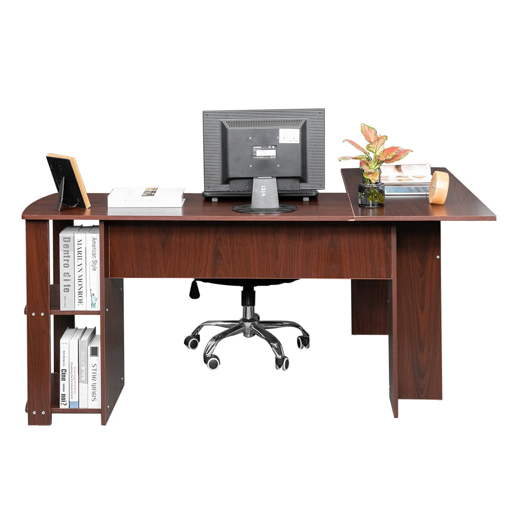IVV L-Shaped Desks for Home Office, Computer Desk Monitor Stand Large ...
