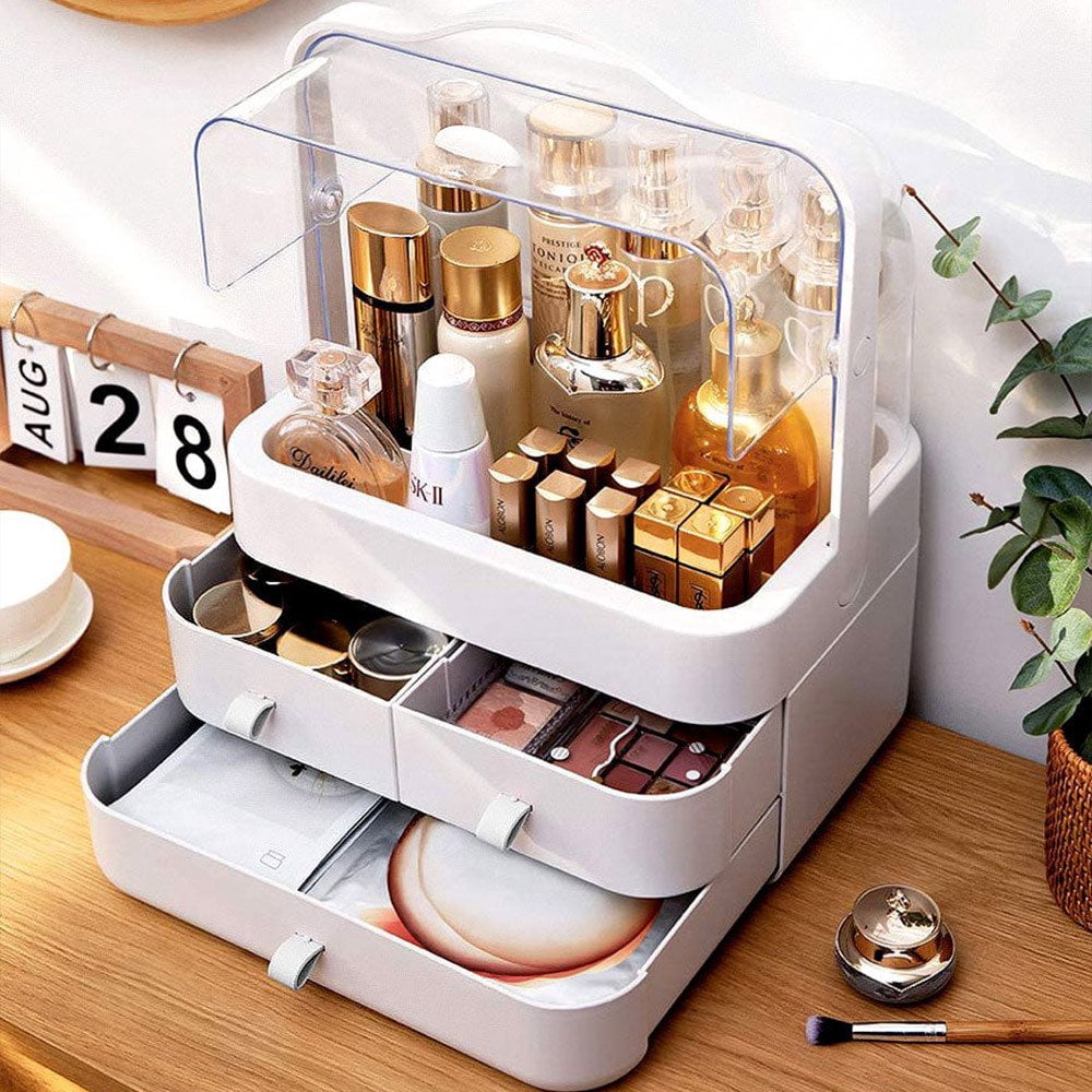 IVV Makeup Organizer, Cosmetics Skincare Organizers Box Waterproof ...