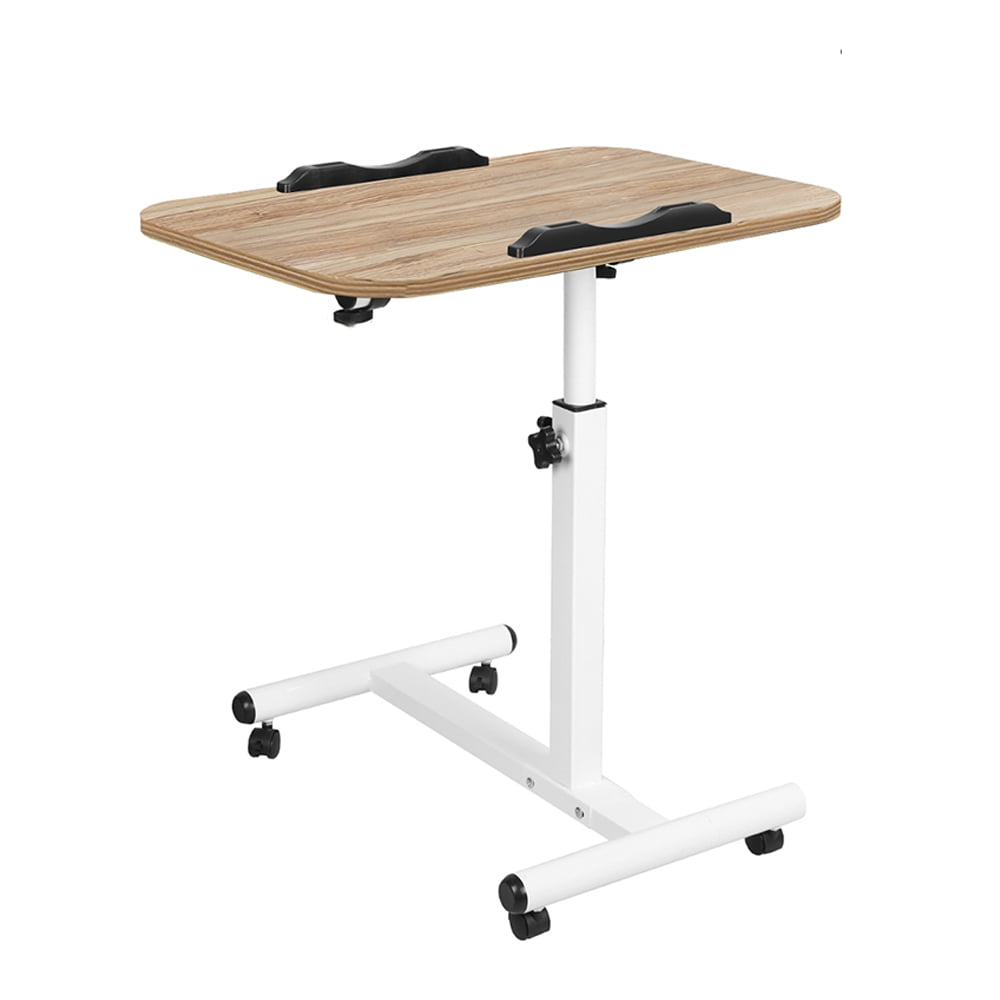 IVV Mobile Stand Up Desk on Wheels, Small Rolling Computer Carts ...