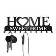 IVV Retro Handmade Iron Metal Key Rack | Wall-Mounted Rustic Entryway ...