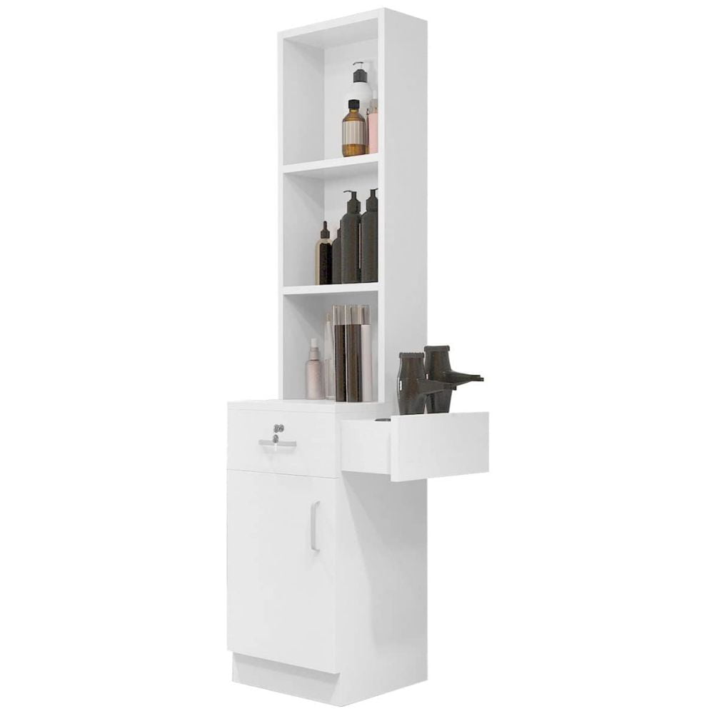 IVV Salon Hair Styling Station, Barber Salon Equipment with a 3-Tier ...