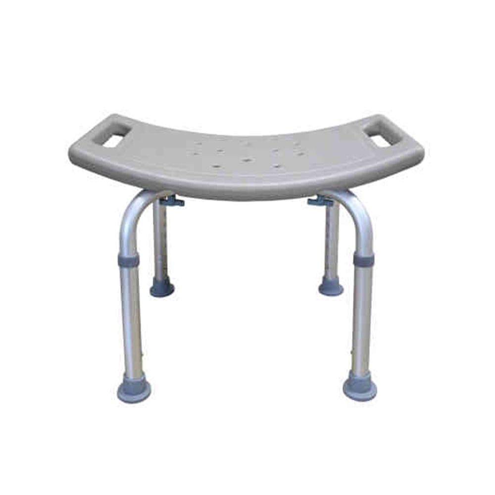 IVV Simple Bath Chair Backless Stool Height-Adjustable for Elderly Home ...