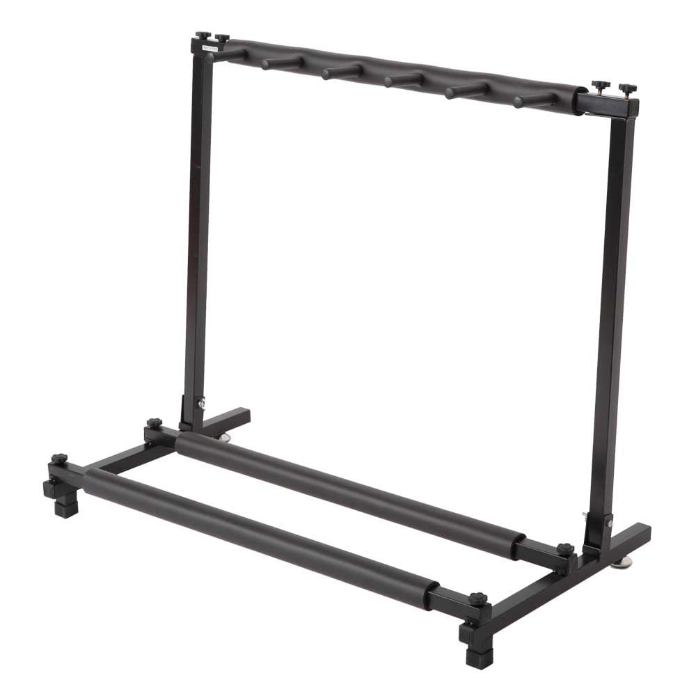 IVV Triple Folding Multiple Guitar Holder Rack Stand Black - Walmart.com