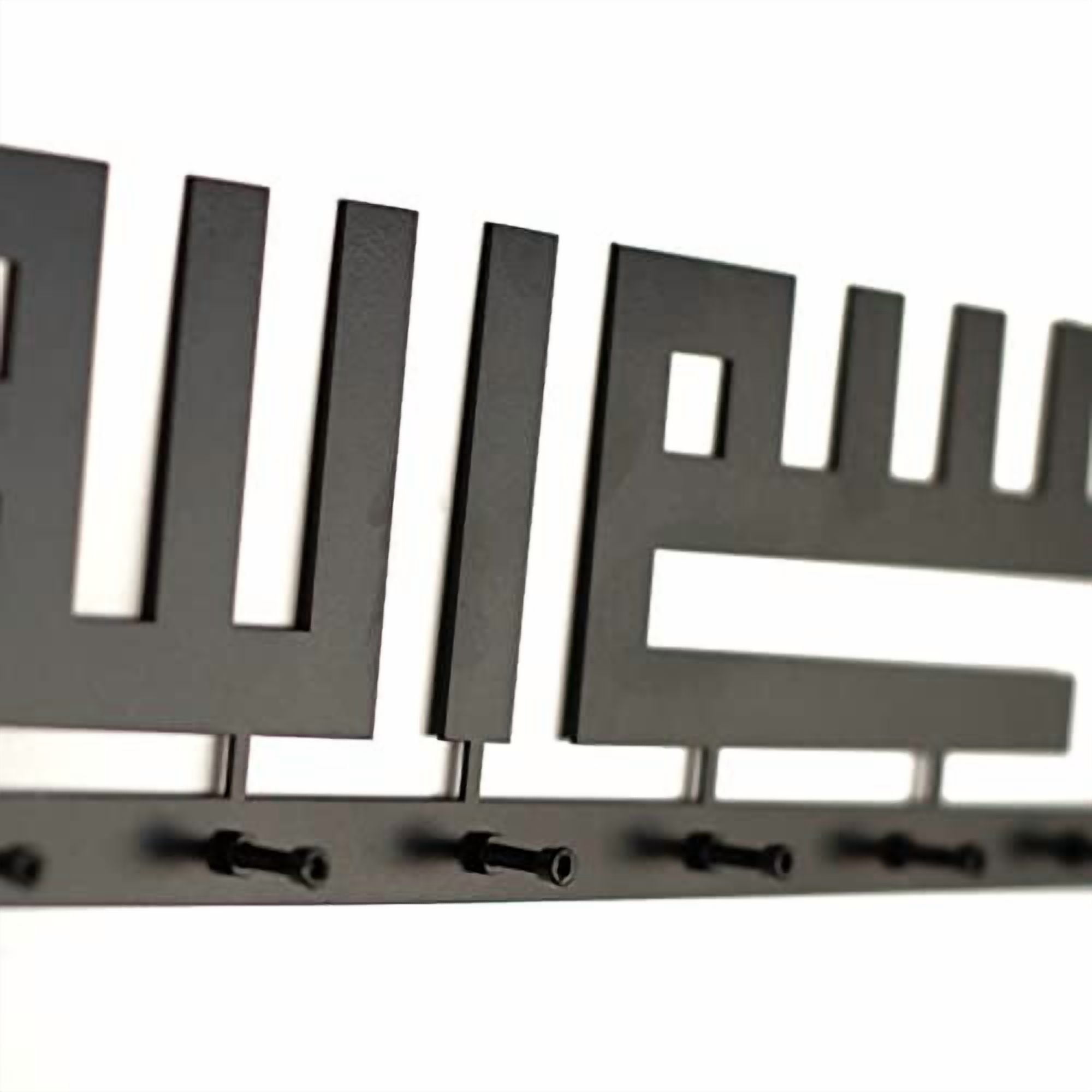 IWA CONCEPT Arabic Calligraphy Metal Islamic Key Holder | Islamic Wall ...