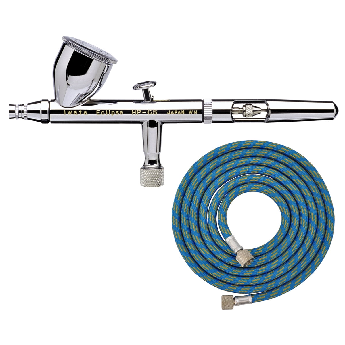 IWATA Eclipse HP-CS AIRBRUSH 4207 0.35mm Gravity Feed Dual-Action FREE AIR HOSE - Walmart.com