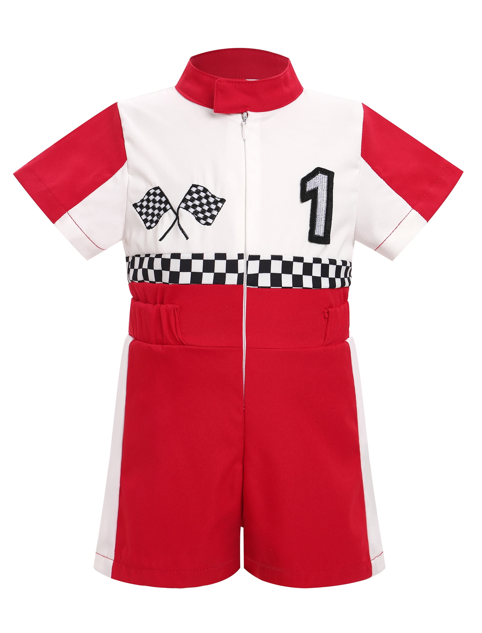 IWEMEK Unisex Baby Overalls Race Car Driver Outfit for Infant Color ...