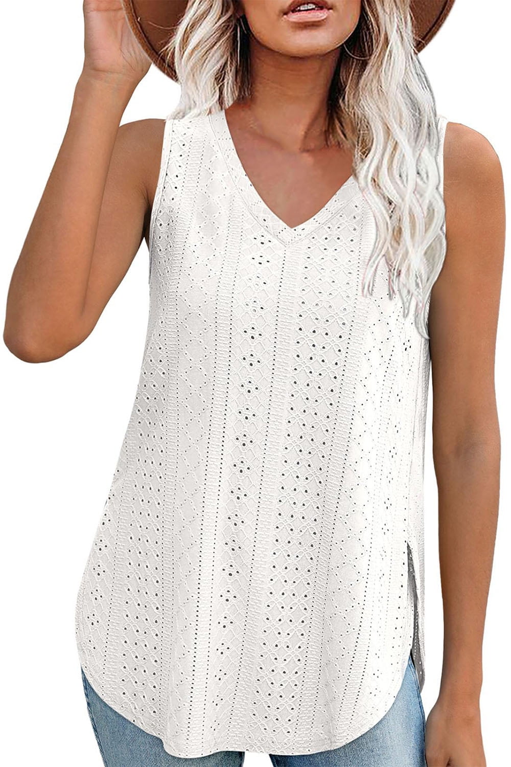 IWEMEK Women Tops Summer Casual Shirts Fashion Chic Blouses V-Neck ...