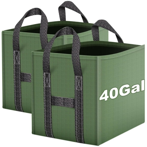 Sleek Garden Smart Collapsible 30-Gallon Pop-up Reusable Canvas Garden ...