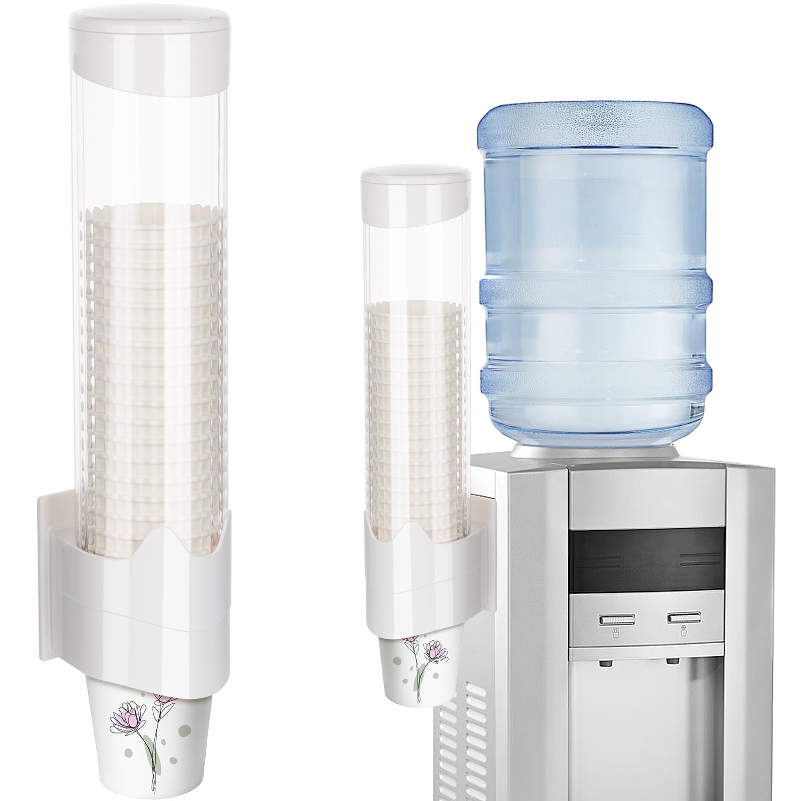 IWNTWY Cup Dispenser, Pull Type Wall Mount Disposable Paper Cup ...