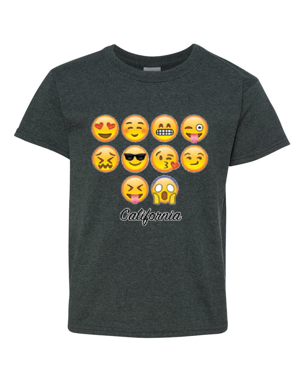 IWPF - Big Boys T-Shirts and Tank Tops - Emoji Entourage - Walmart.com