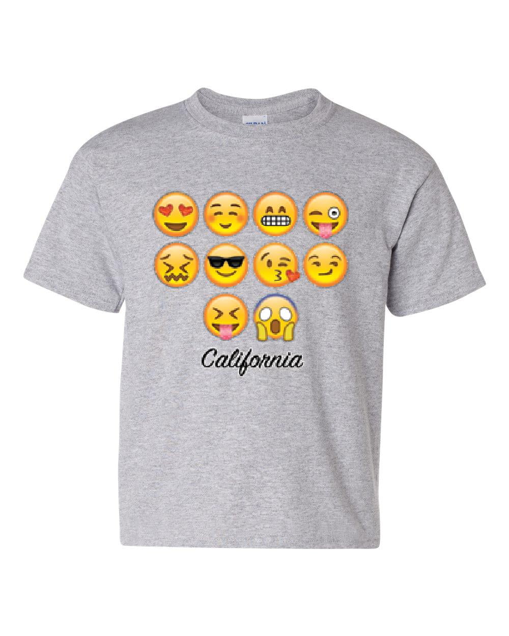 IWPF - Big Boys T-Shirts and Tank Tops - Emoji Entourage - Walmart.com