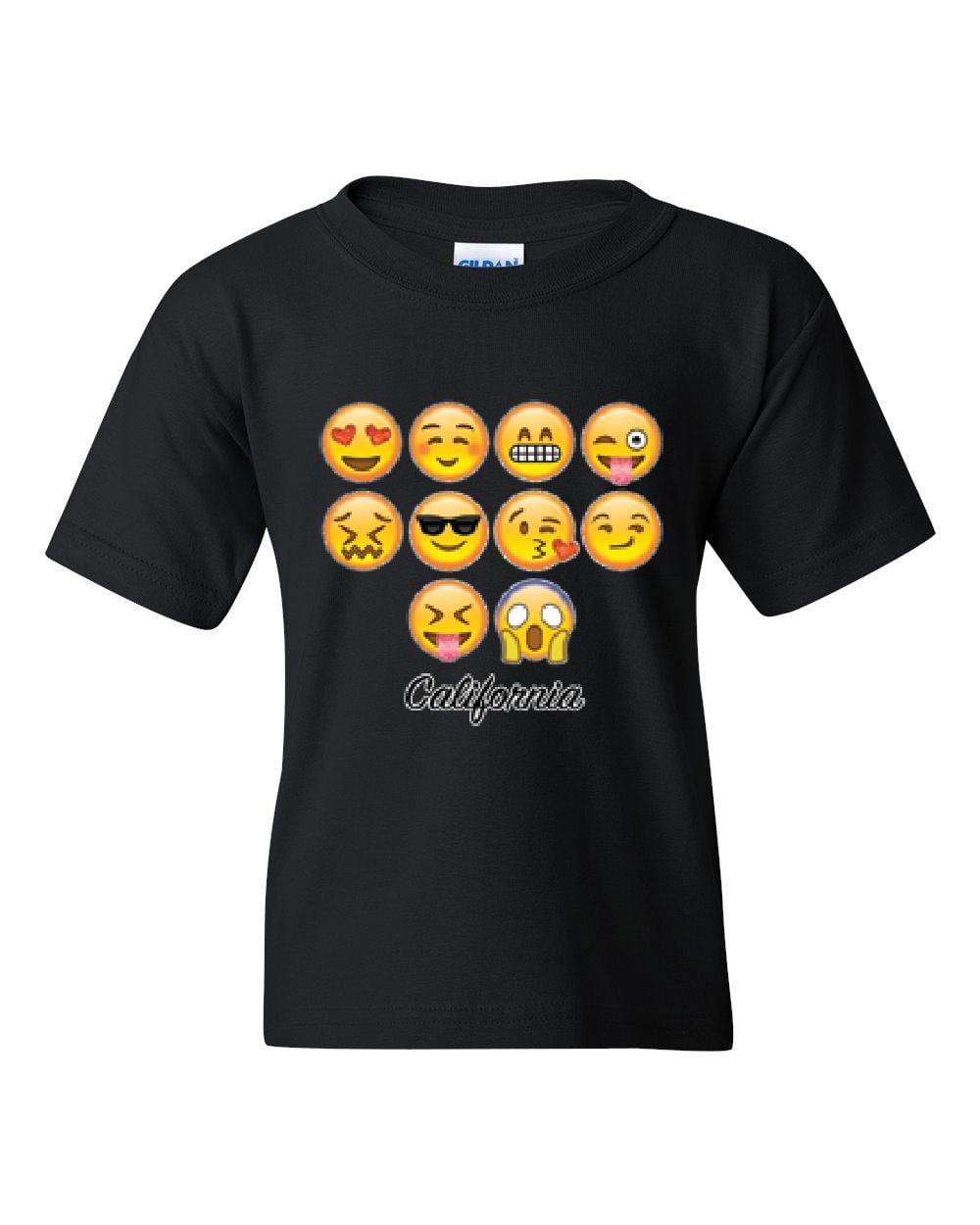 IWPF - Big Boys T-Shirts and Tank Tops - Emoji Entourage - Walmart.com