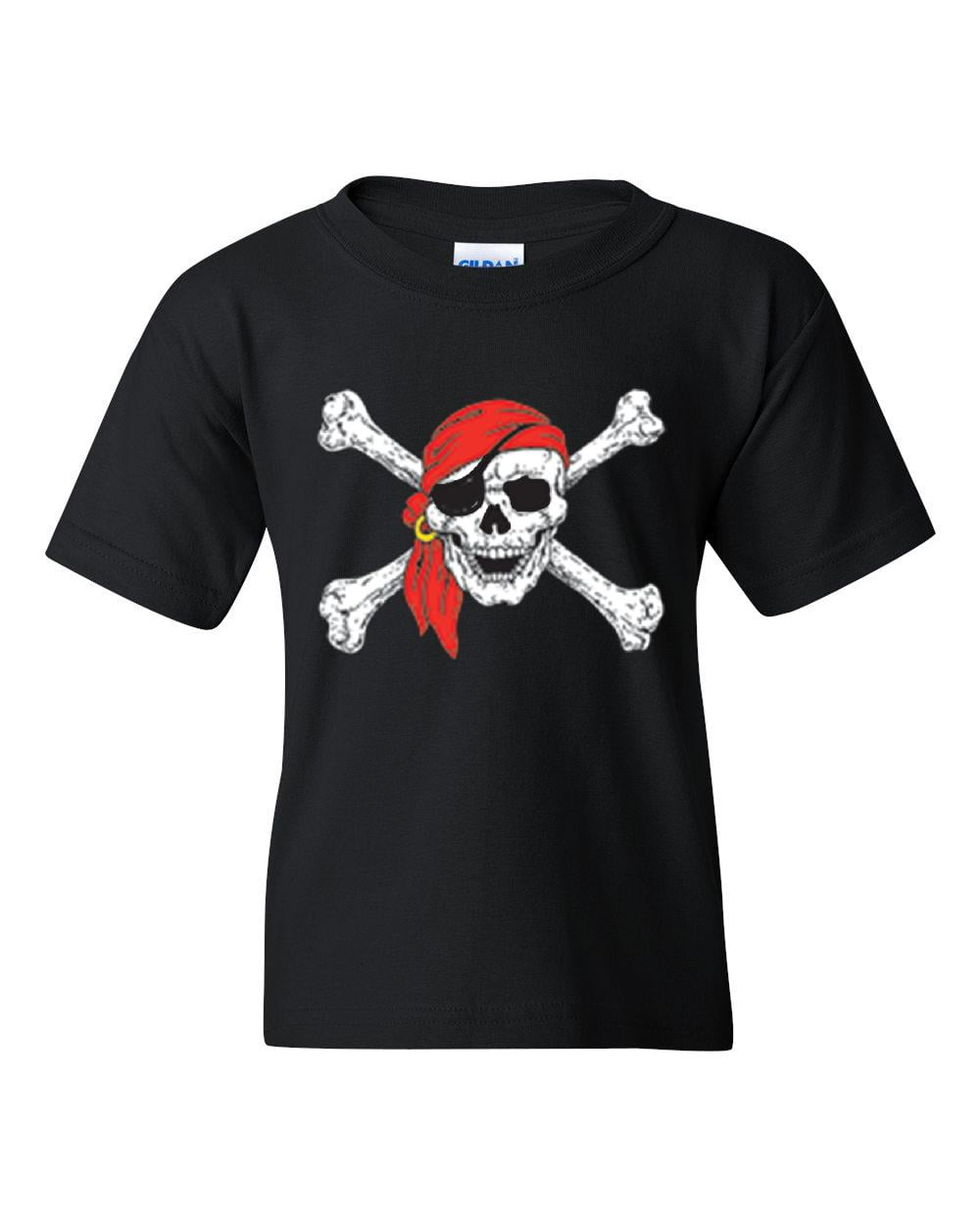 IWPF - Big Boys T-Shirts and Tank Tops - Jolly Roger Skull & Crossbones ...