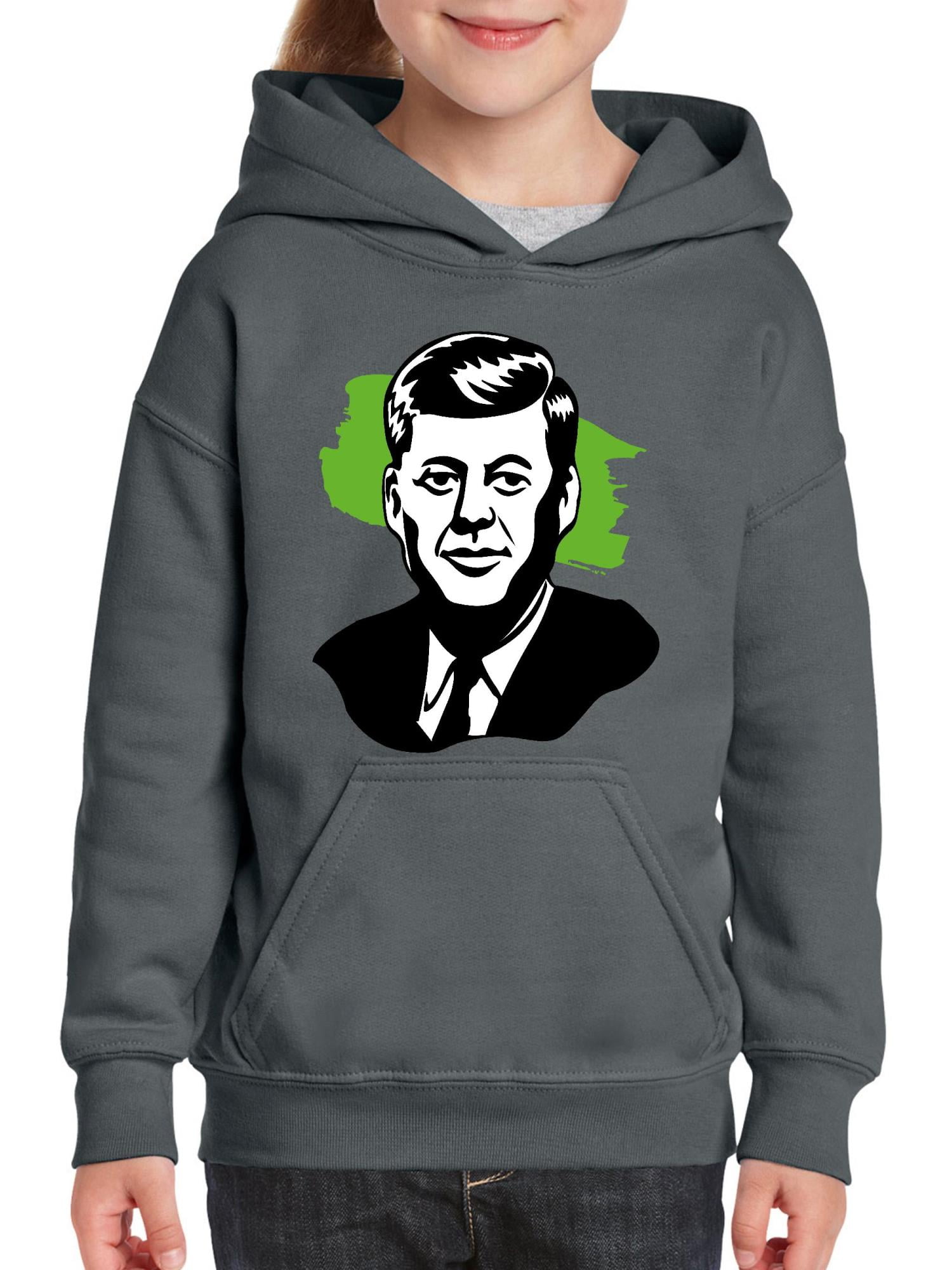 IWPF - Big Girls Hoodies and Sweatshirts - President John F. Kennedy ...