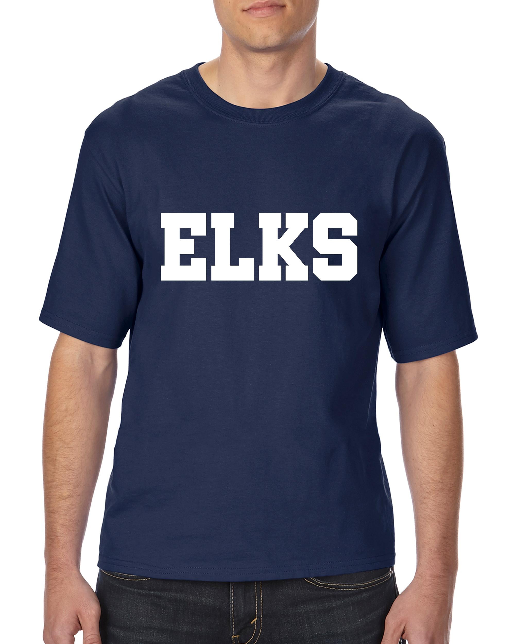 IWPF - Big Men's T-Shirt - Elks - Walmart.com