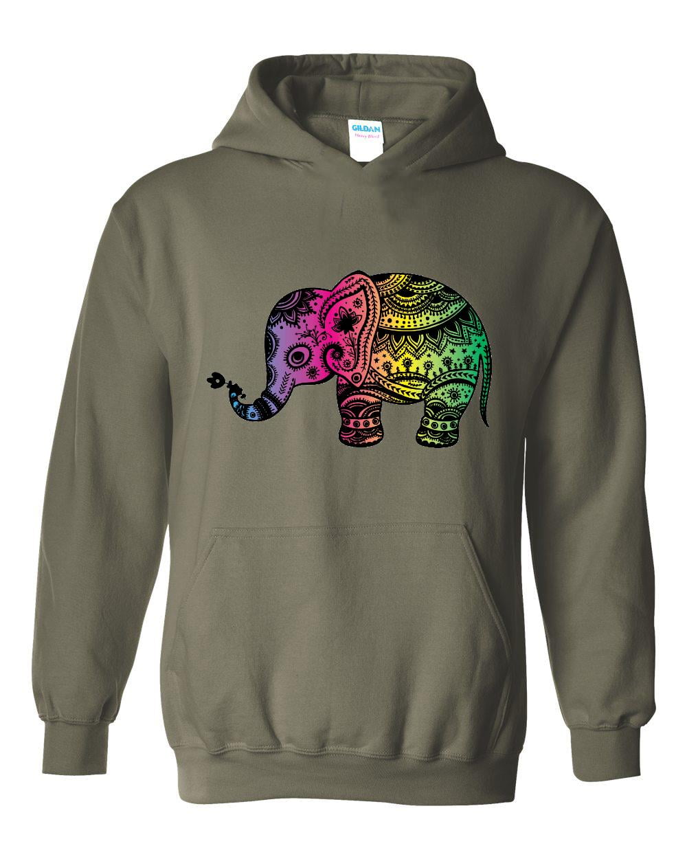 IWPF - Mens Sweatshirts and Hoodies - Elephant - Walmart.com